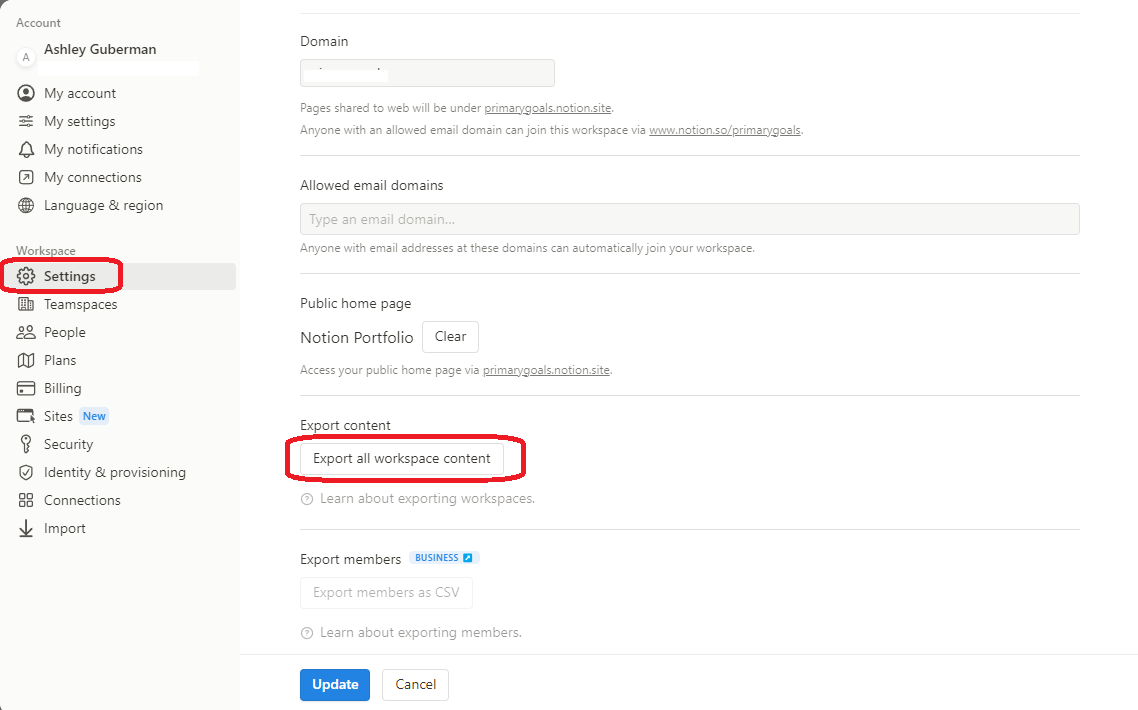 Nine Options for Notion Backup & Restore - Primary Goals